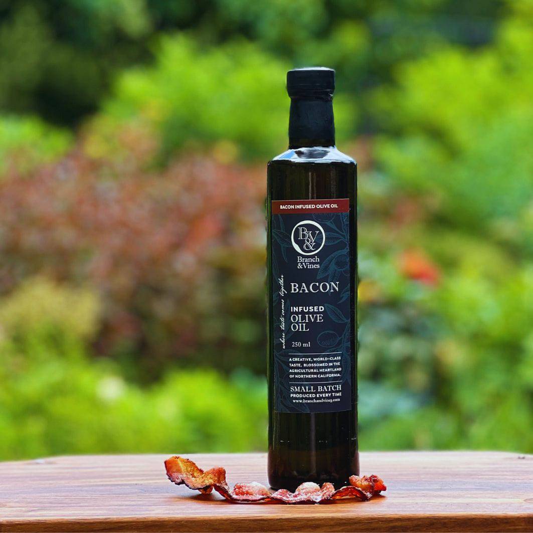 'Bacon Infused Olive Oil' Branch and Vines
